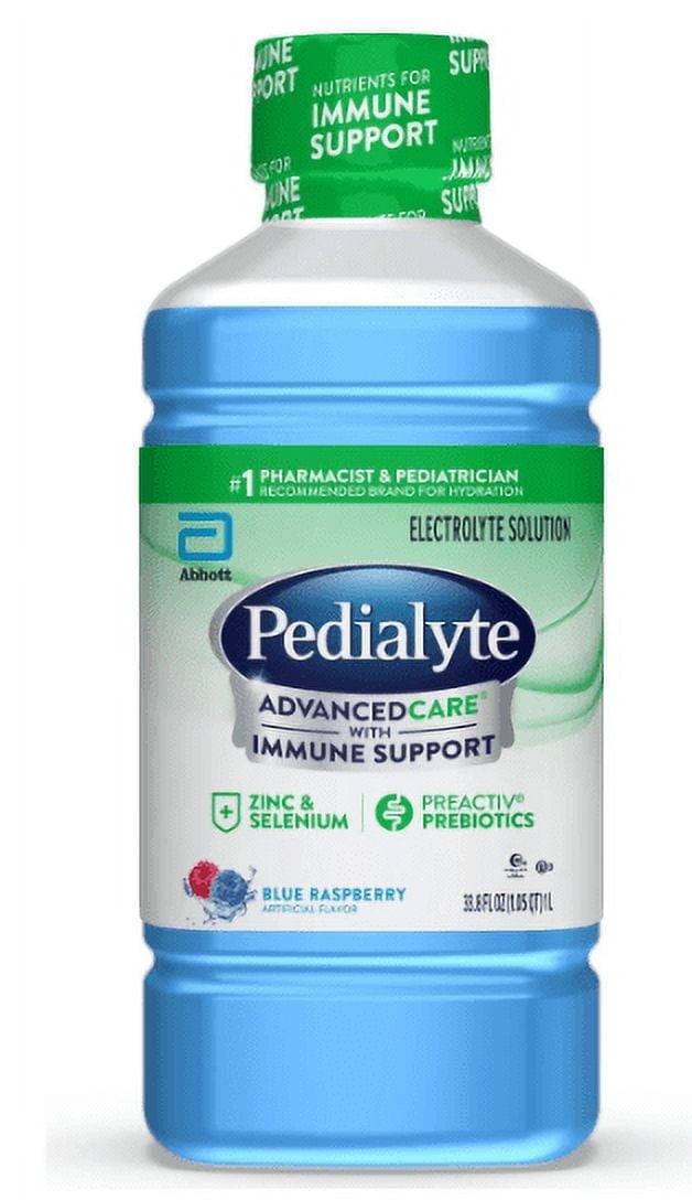 Pedialyte AdvancedCare Electrolyte Solution, 1 Liter, Hydration Drink ...