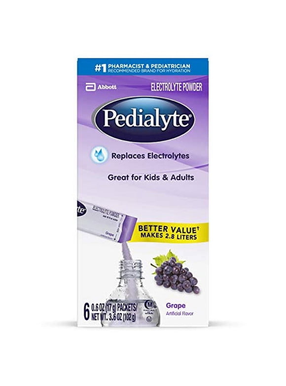 Pedialyte Powder in Electrolytes - Walmart.com