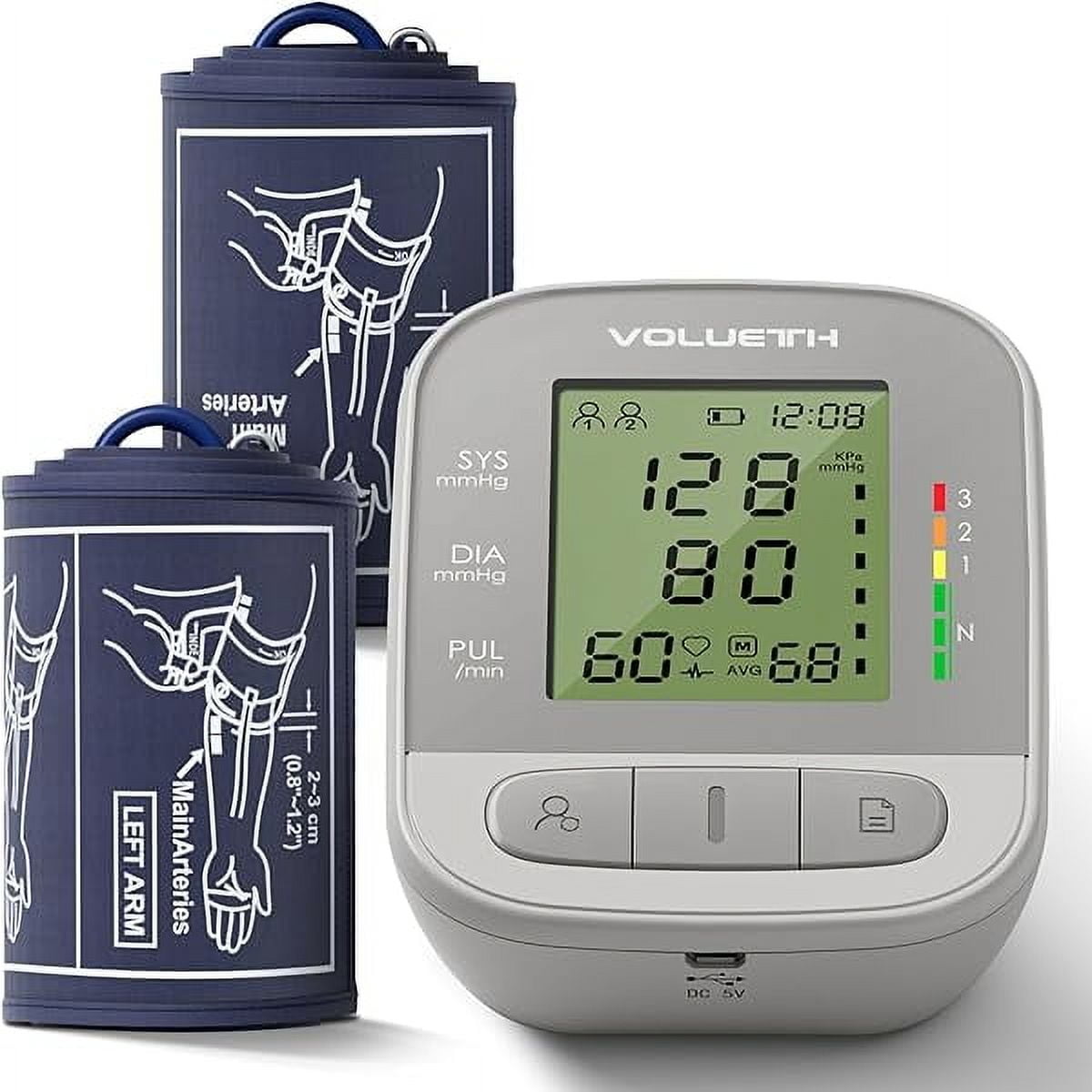 Pediatric Blood Pressure Cuff, Blood Pressure Monitor for Kids & Adult ...