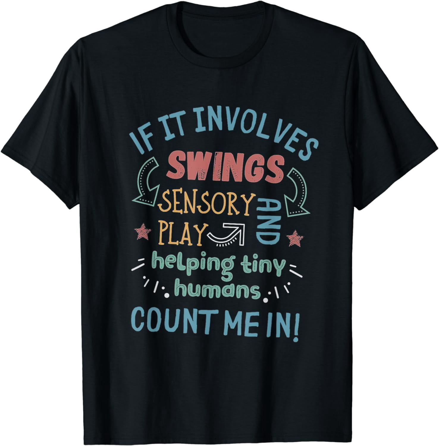 Pediatric Occupational Therapy Funny OT Month Rehab Autism T-Shirt ...