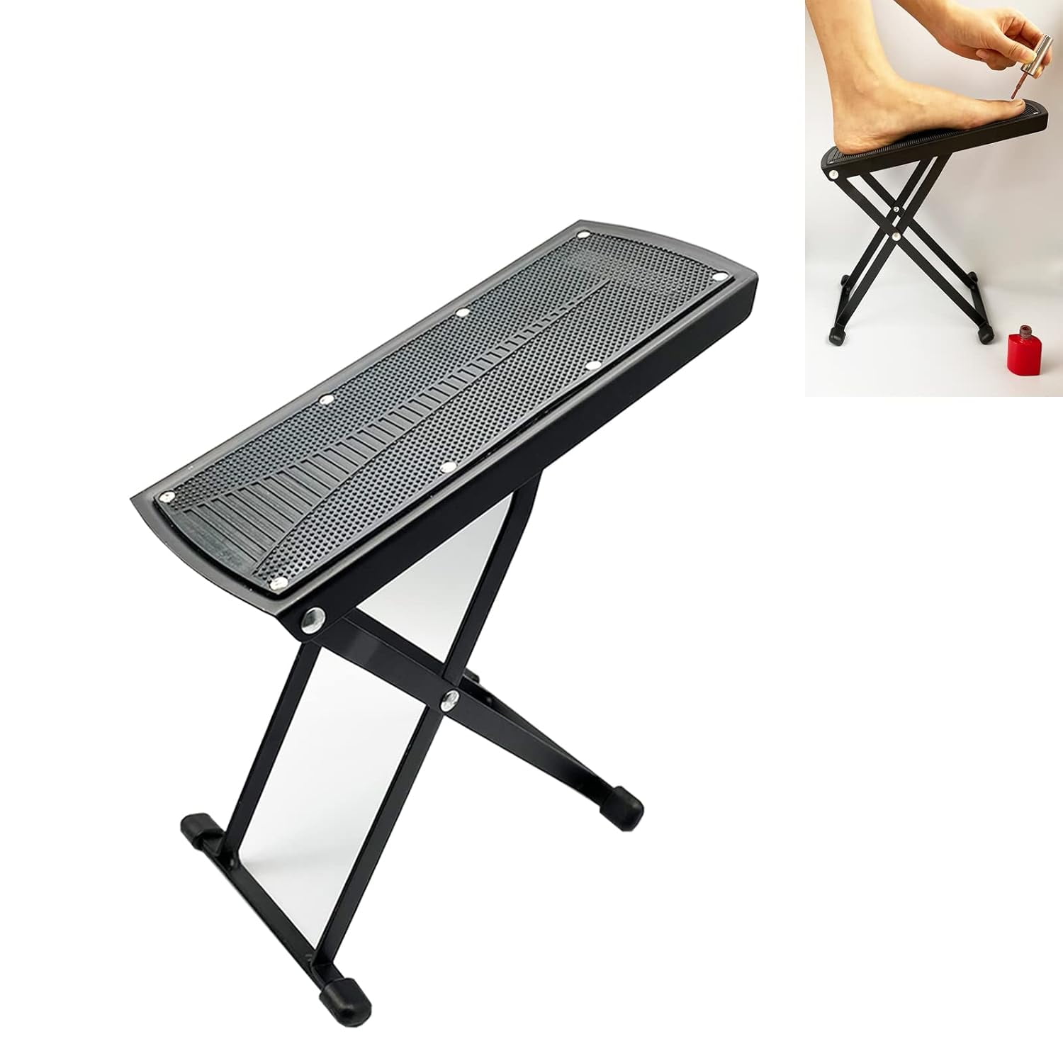 Pedicure Foot Rest Stand, Beauty Footrest for Pedicures, Toenail Care ...