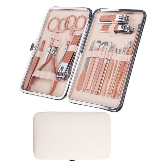 MoHern 18Pcs Professional Stainless Steel Pedicure and Manicure Kit ...