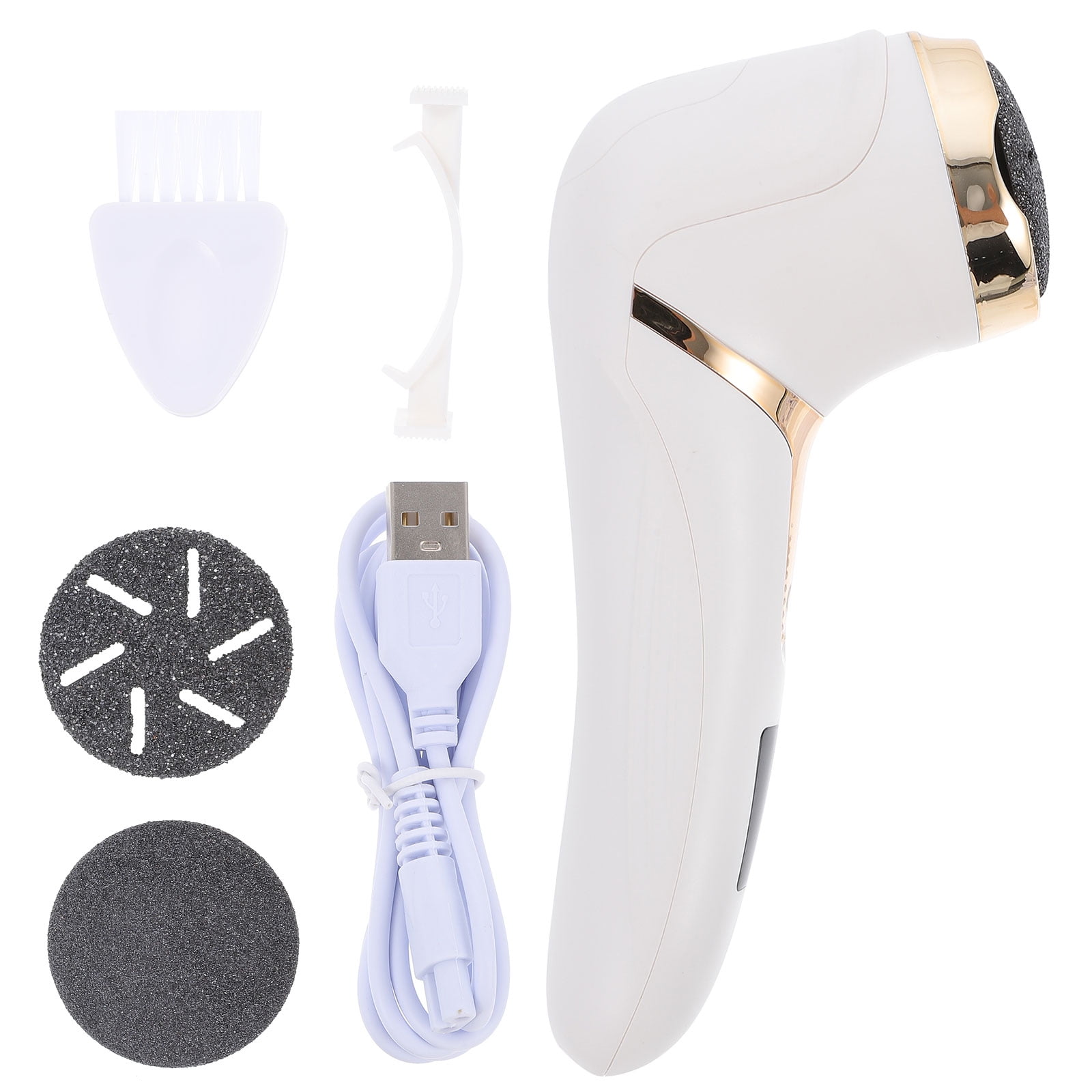 Pedicure Machine Rechargeable Electric Remover Shaver White - Walmart.com
