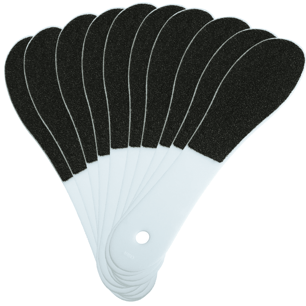 Pedicure Paddle Foot File, Disposable Foot Files for Heels, 120/180 ...