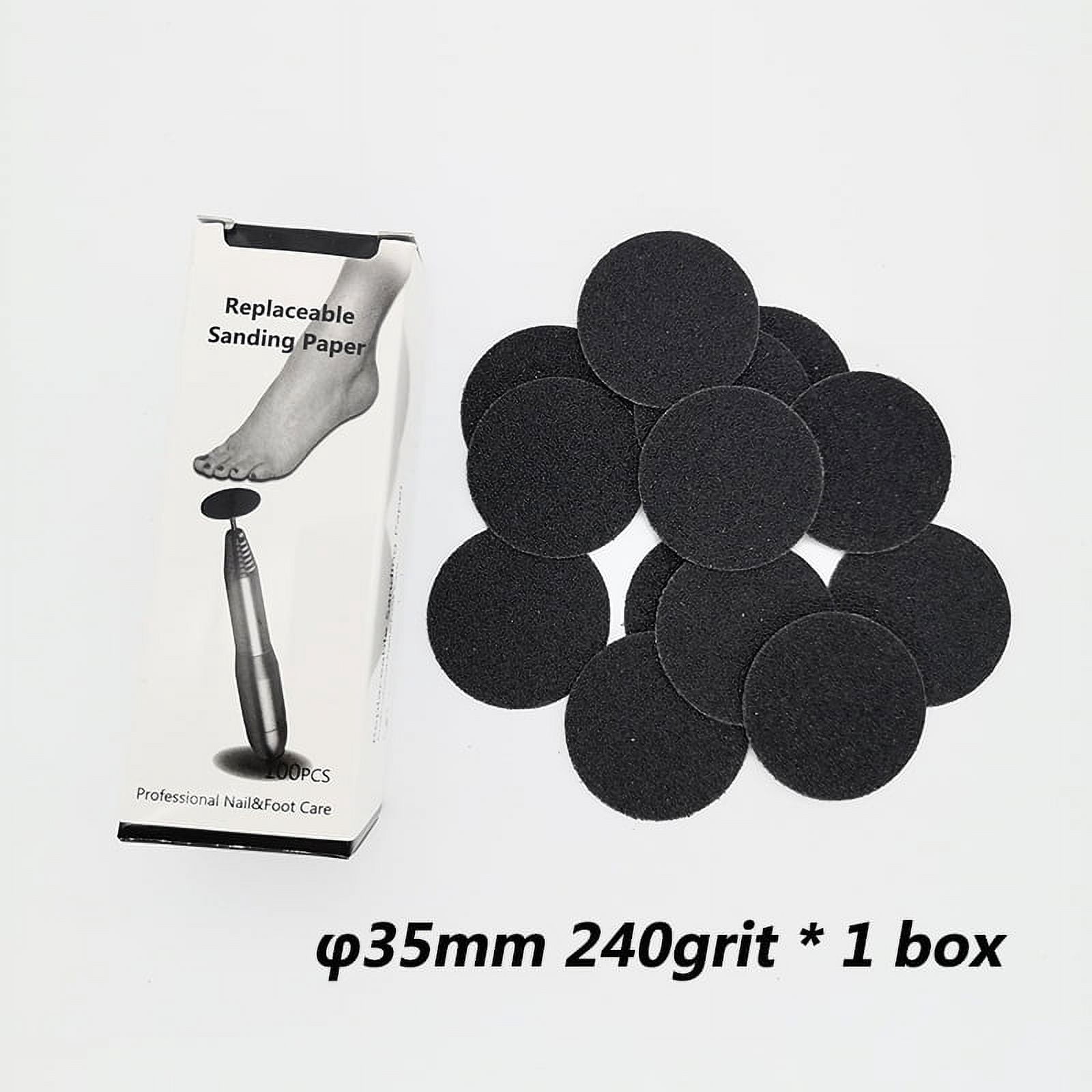 Pedicure Stainless Disc Replacement Sanding Paper For Electric Foot ...