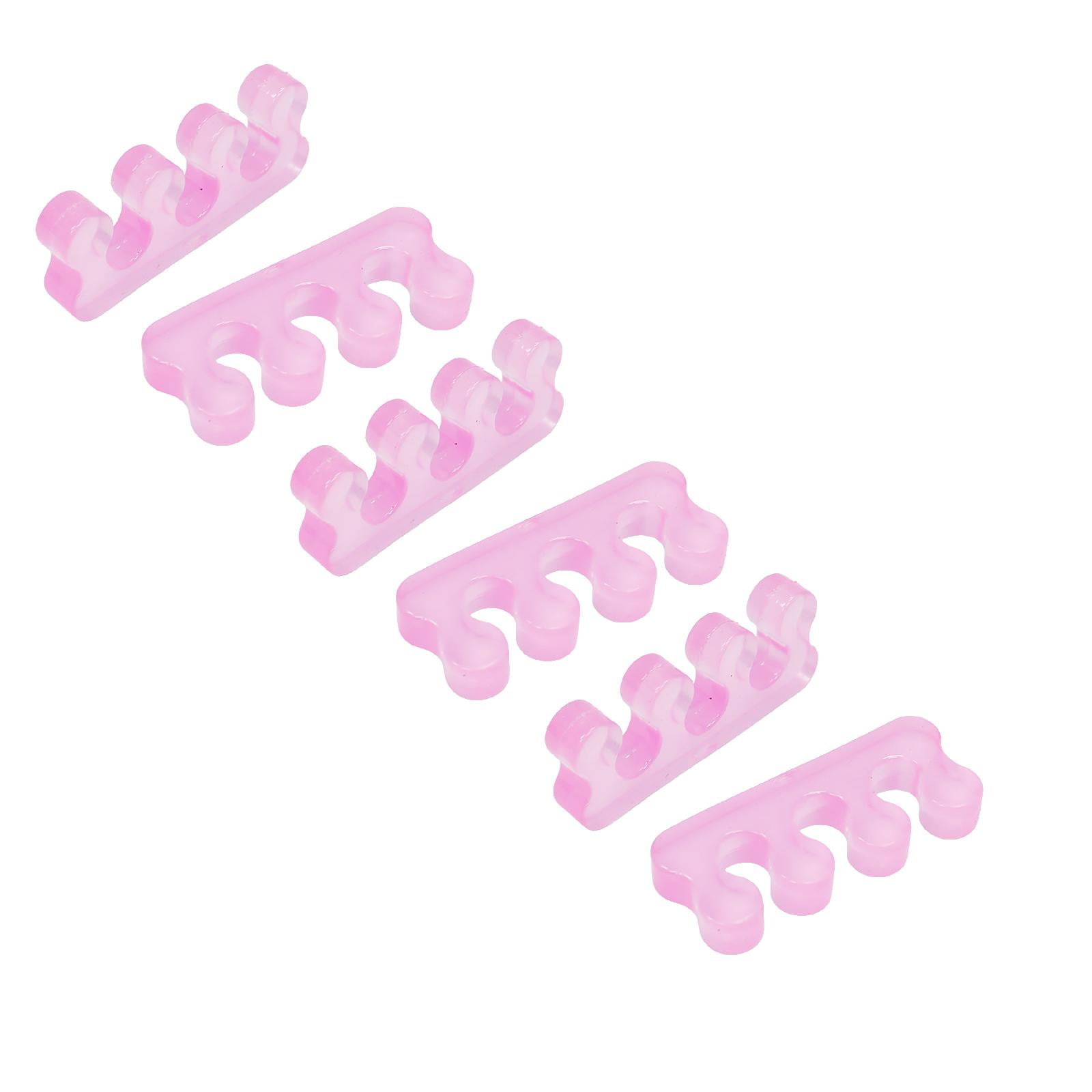 Pedicure Toe Separators, Repeatable & Washable Toenail Dividers, Beauty ...