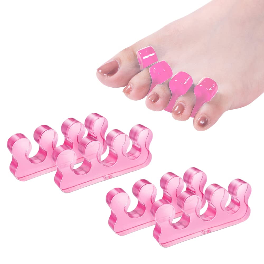 Pedicure Toe Separators, Toe spacers for Nail Polish, Toenail Dividers ...