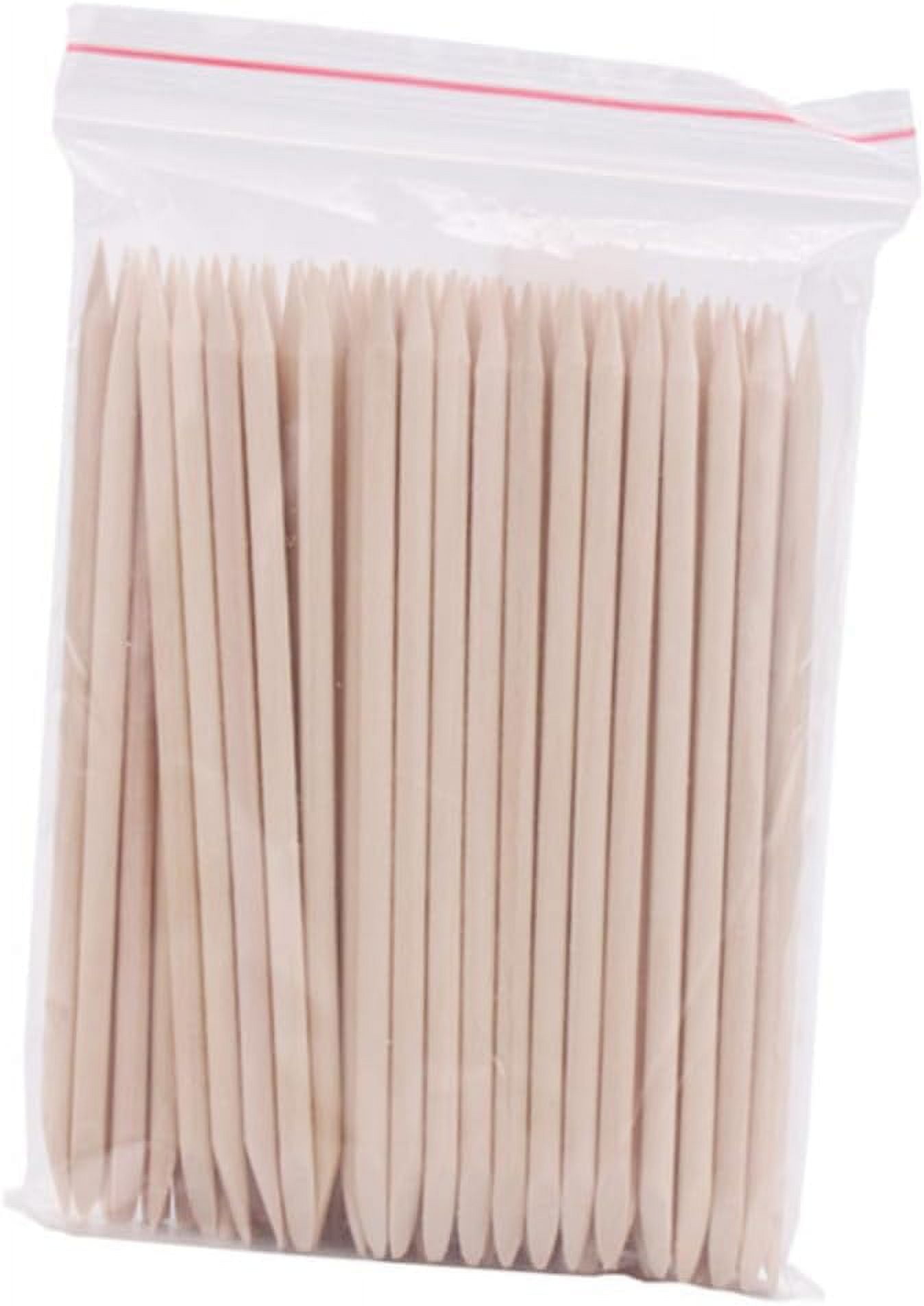 Pedicure Tool 500 Pcs Manicure Tools Para Uñas Wood Cuticle Pusher Wood ...