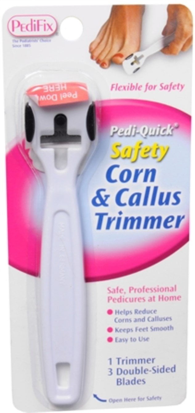Pedifix Safety Corn & Callus Trimmer Keep Feet Smooth Easy Use, 1ct, 4 ...