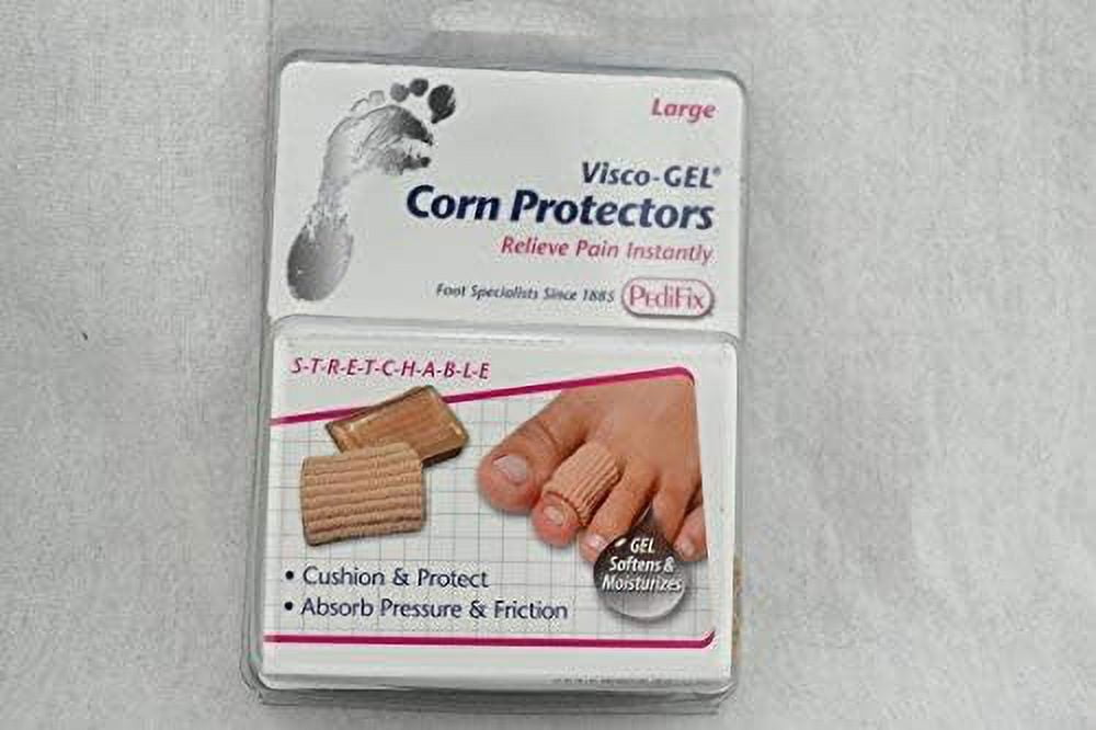 Pedifix Visco-Gel Corn Protectors Stretchable Soften & Moisturizes ...
