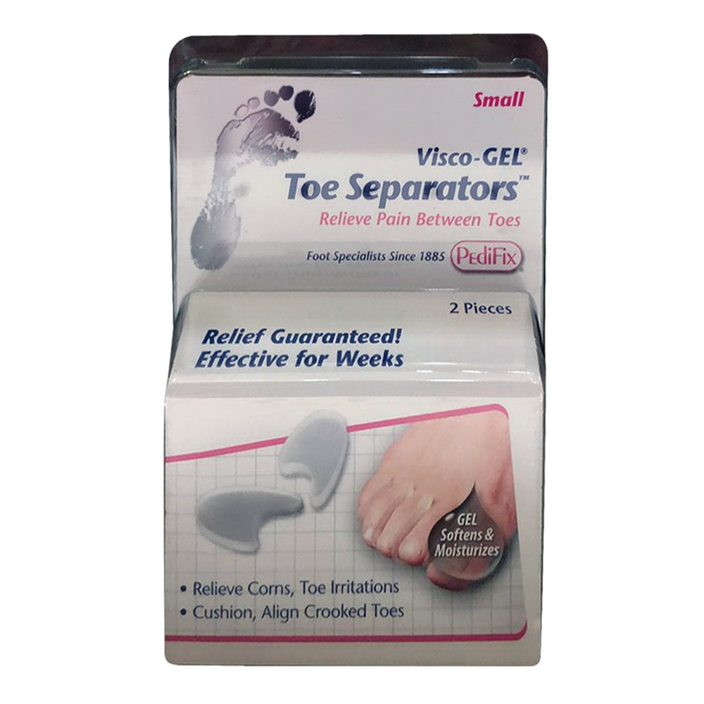 Pedifix Visco Gel Toe Separators Small 2 Count, 1 Ea.. - Walmart.com
