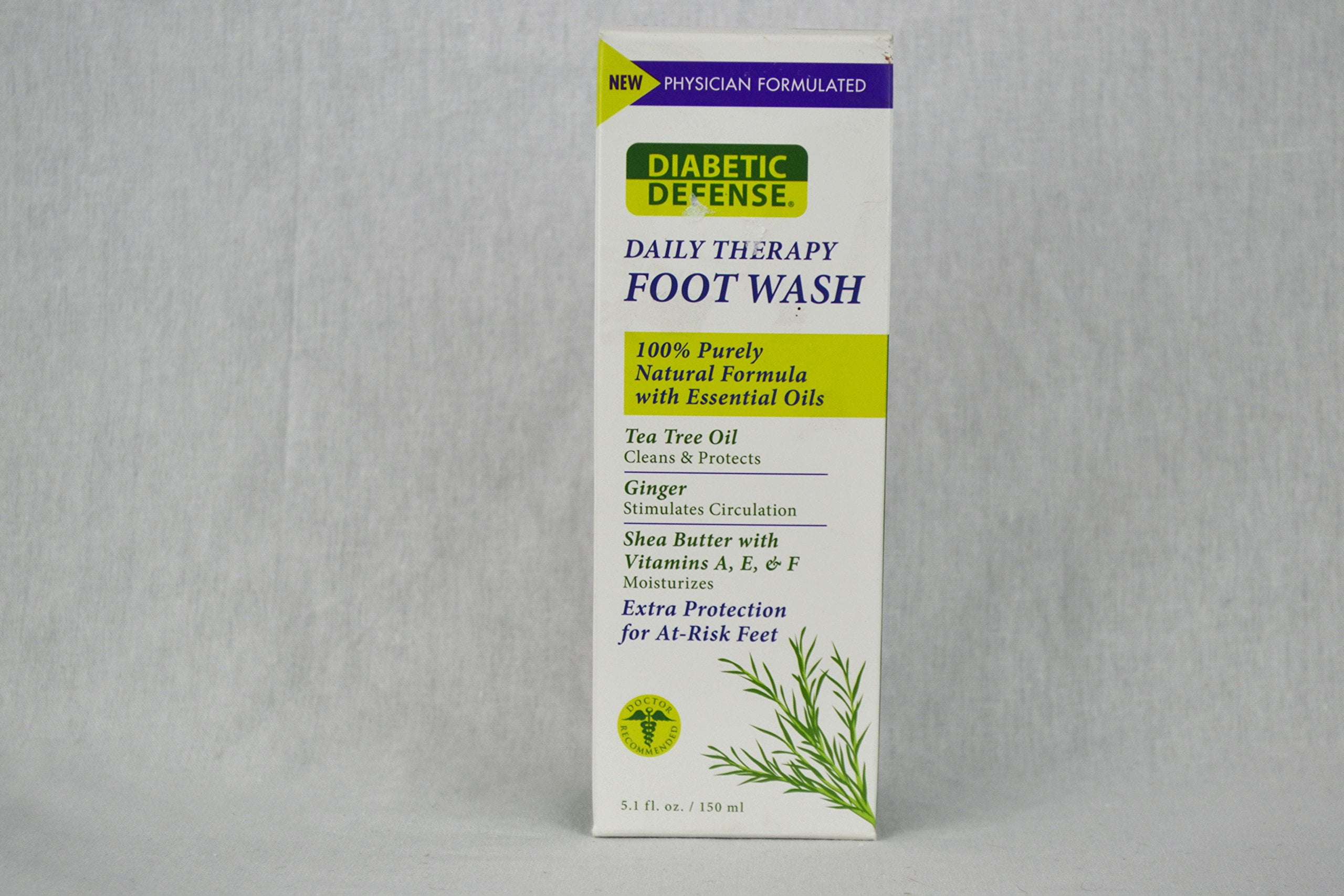 Pedifix (a) Diabetic Defense Daily Therapy Foot Wash 5.1 Oz. Bottle ...