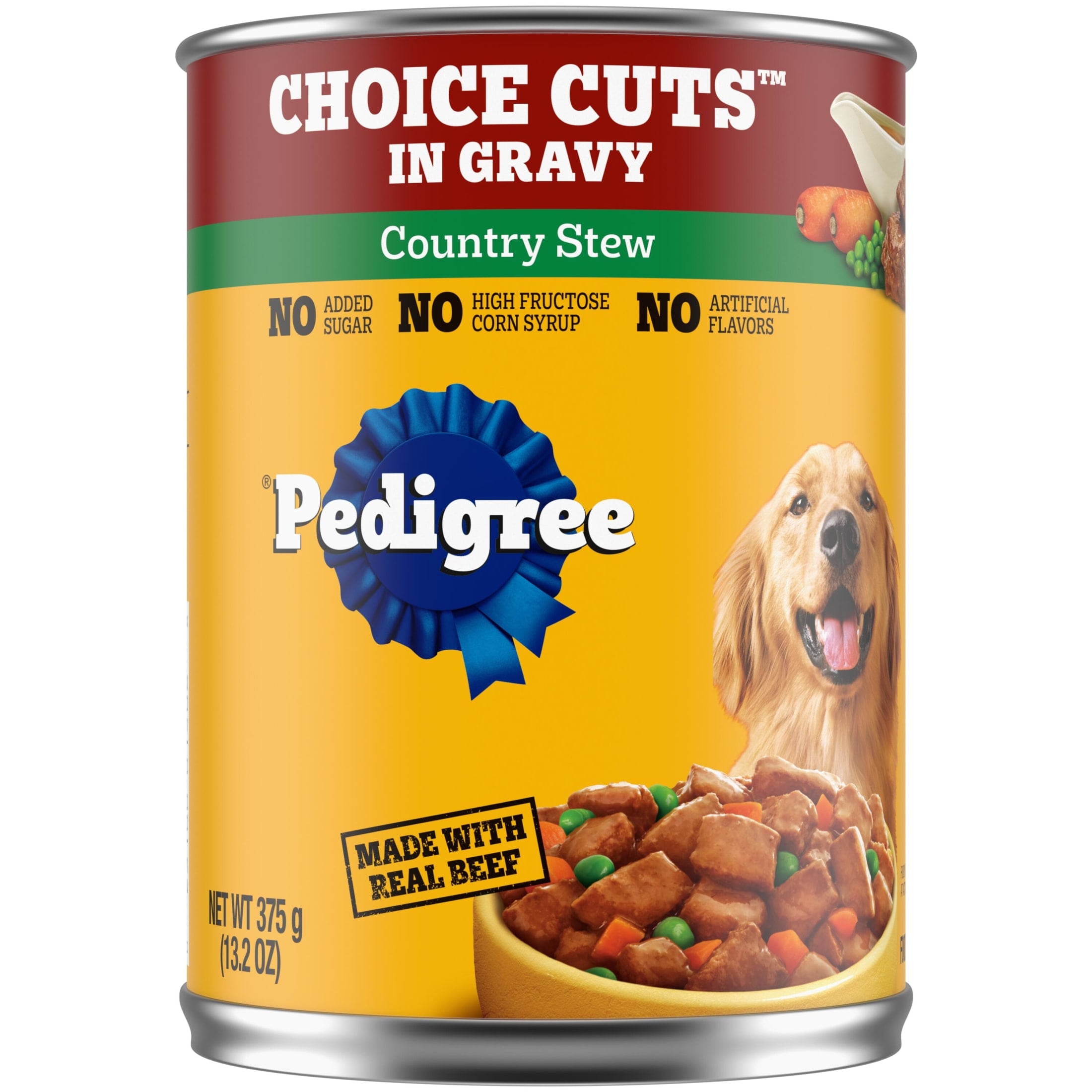 PEDIGREE Choice Cuts, Hearty Meaty Beef, Country Stew Gravy Dog Food ...