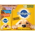 Pedigree Chopped Ground Dinner Adult Wet Dog Food, Hearty Chicken ...