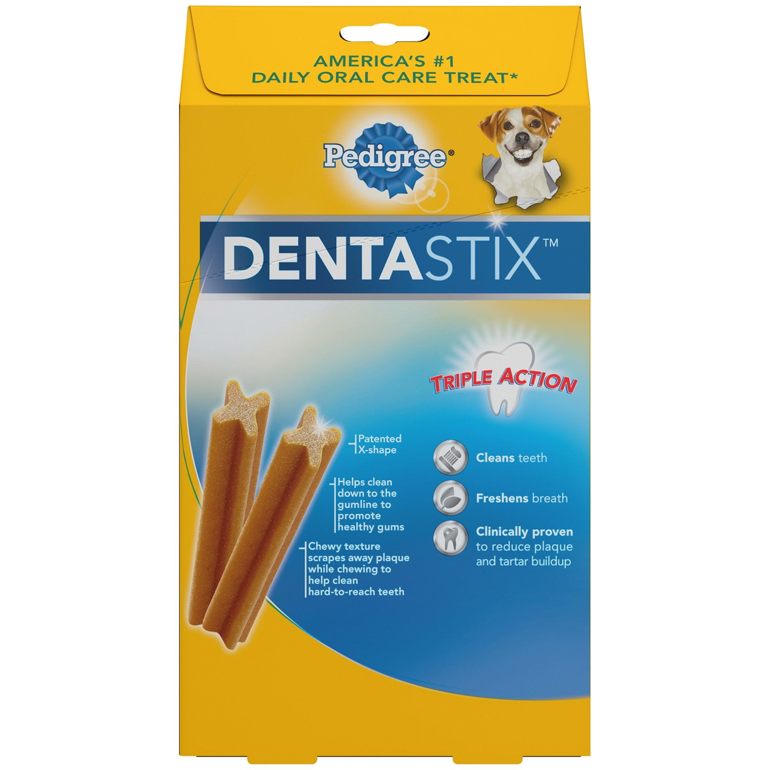 Pedigree Dentastix Original Flavor Dental Treats for Dogs, 5.96 oz Box ...