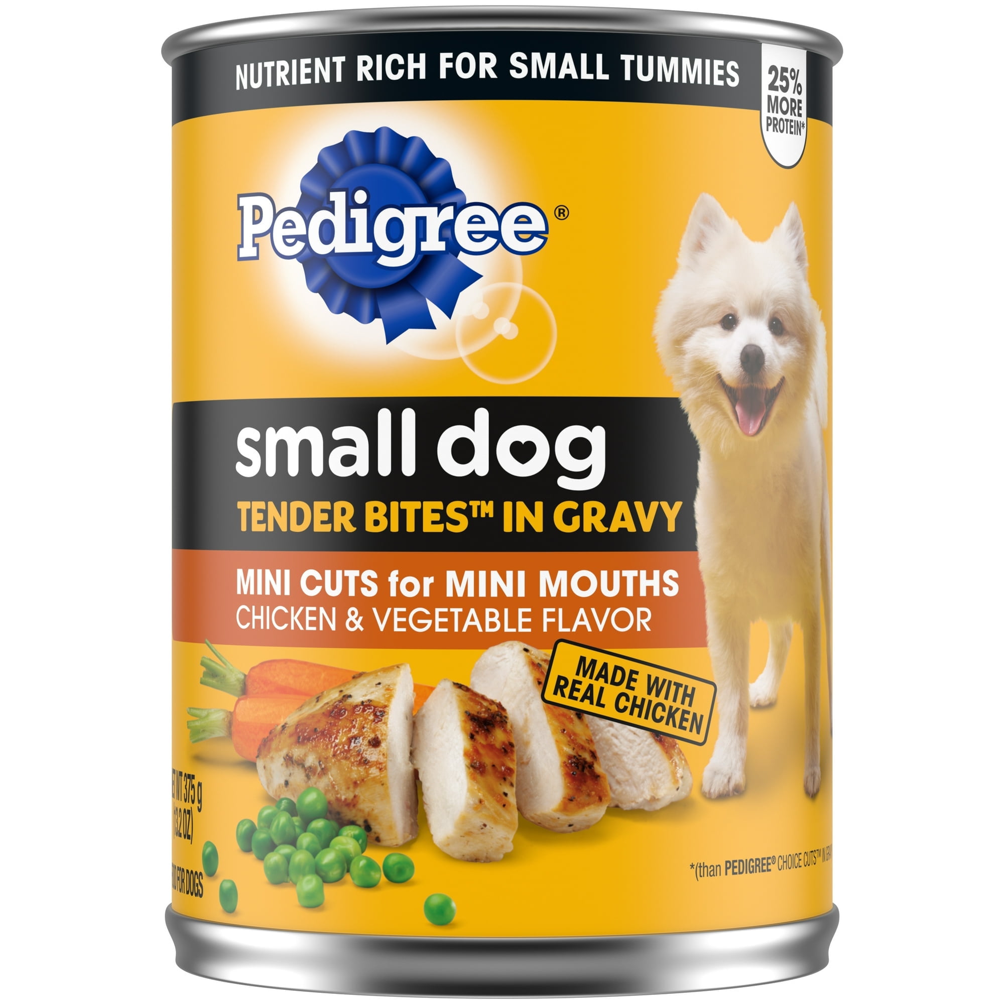 (4 pack) Pedigree Tender Bites In Gravy, Chicken & Vegetable Wet Dog ...