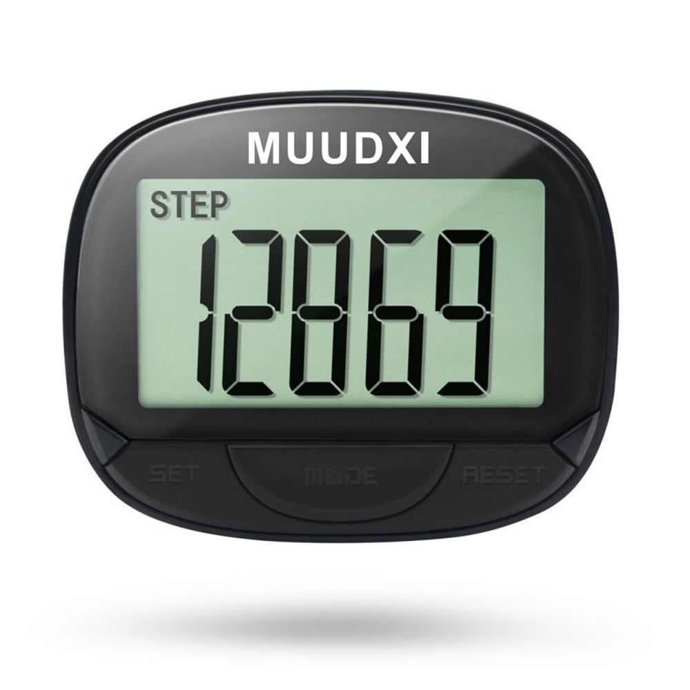 Pedometer for Walking, Step Counter for Walking with Large Digital ...