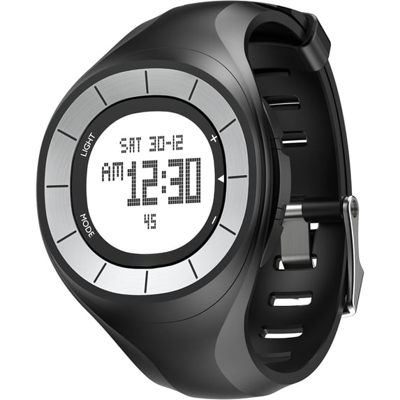 Pedometer Watch T028, Step Counter Watch with Calories & Stopwatch, EL ...