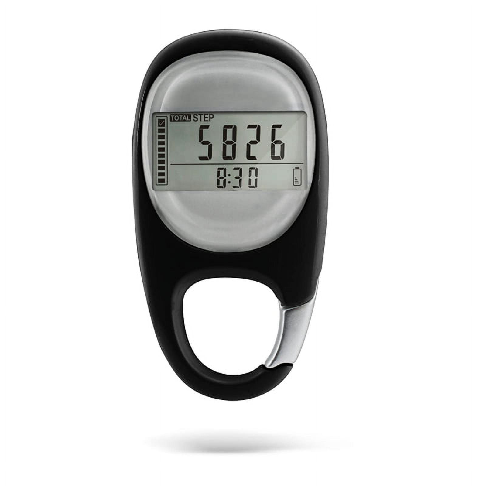 Pedometer for Walking, Portable Walking Pedometer 3D Step Counter ...