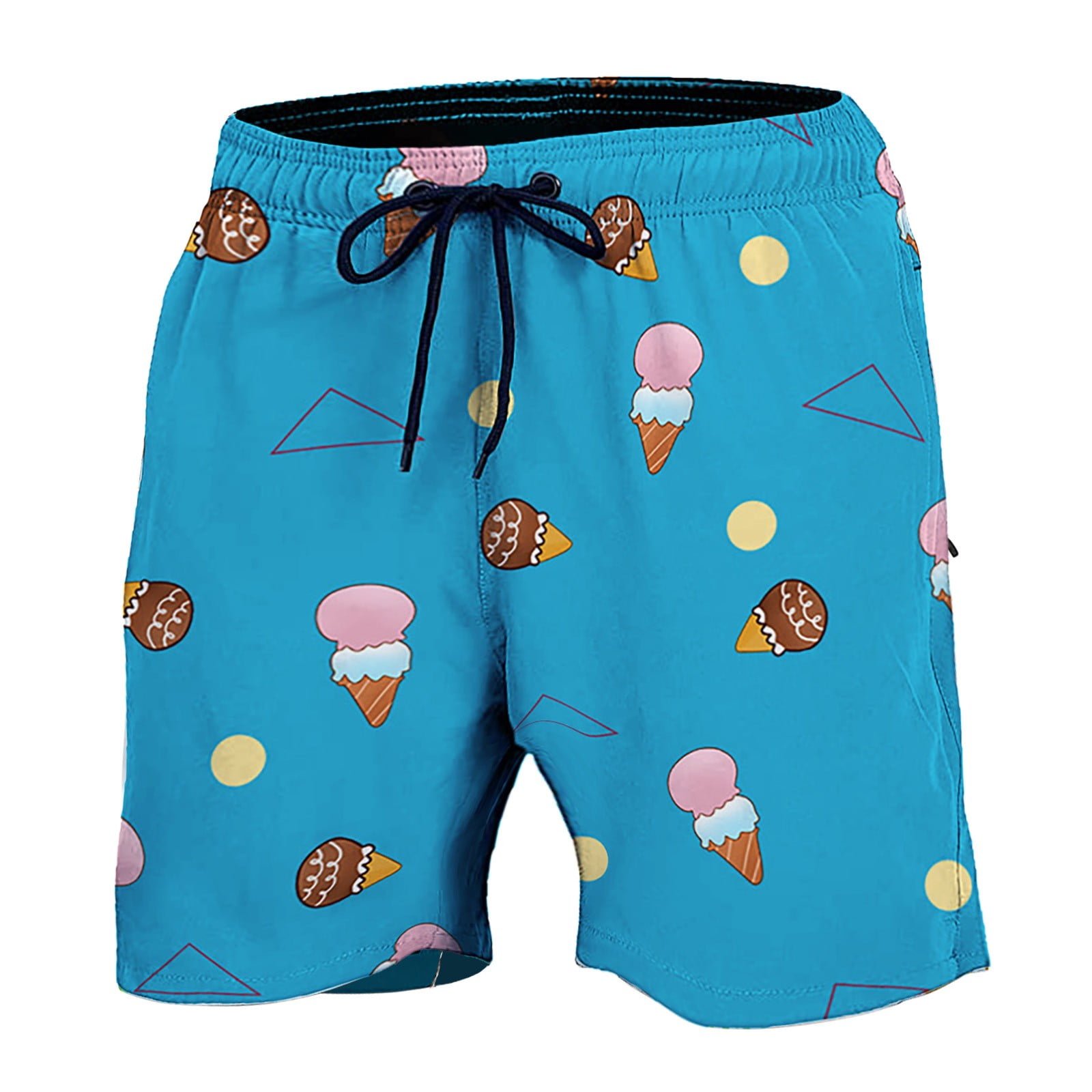 Pedort Golf Shorts Men Board Shorts Men's Mens Swim Trunks Retro Swim ...