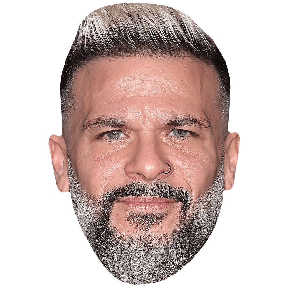 Pedro Capo (Beard) Flat Cardboard Face - Walmart.com