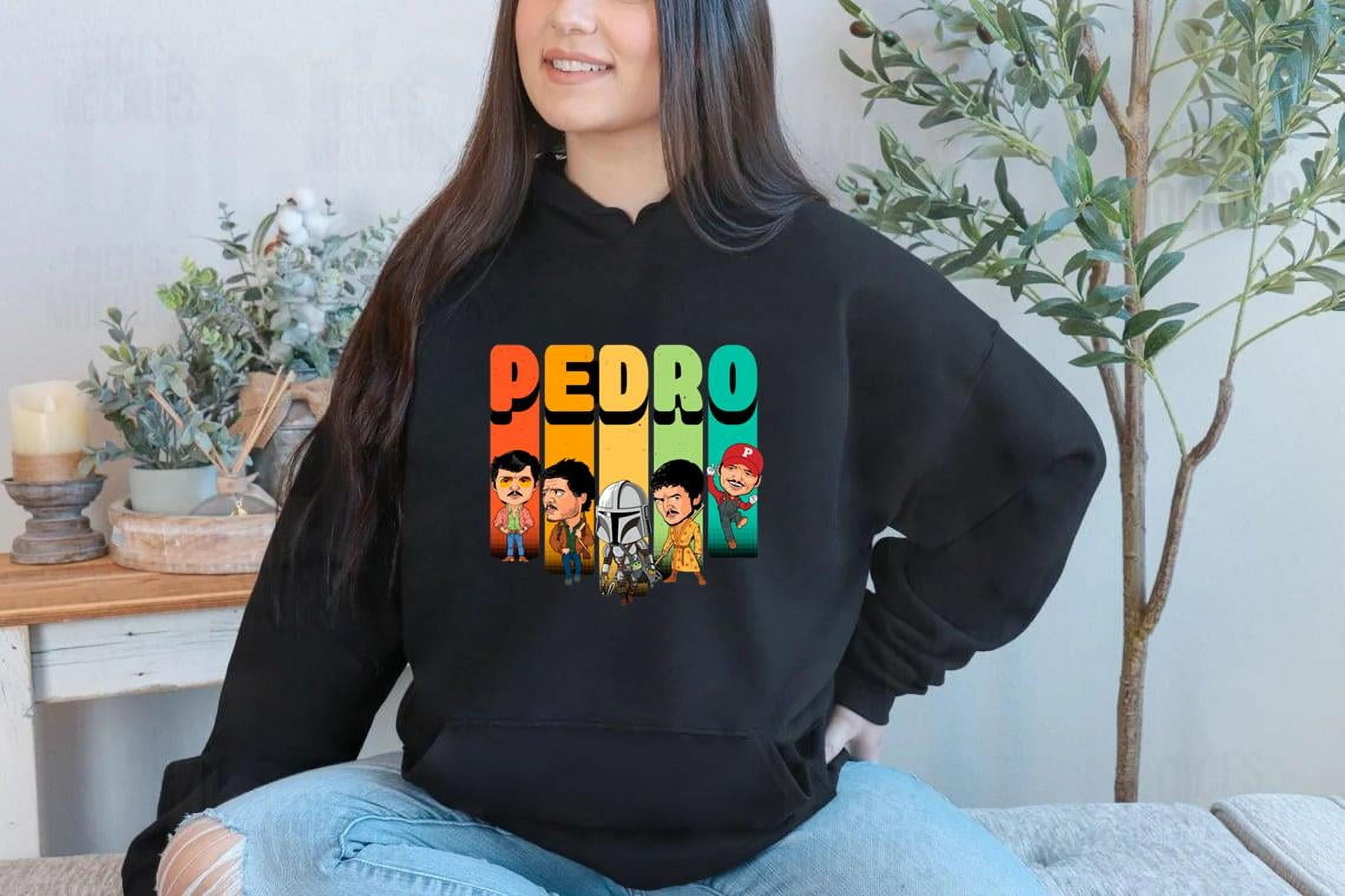 Pedro Name Tag Hoodie Simple Bold Personal Vibe Statement, for men ...