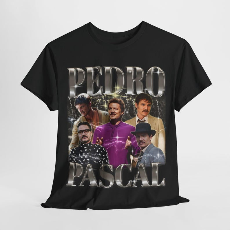 Pedro Pascal 90s Shirt, Pedro Pascal Graphic Tee, Vintage PEDRO PASCAL ...