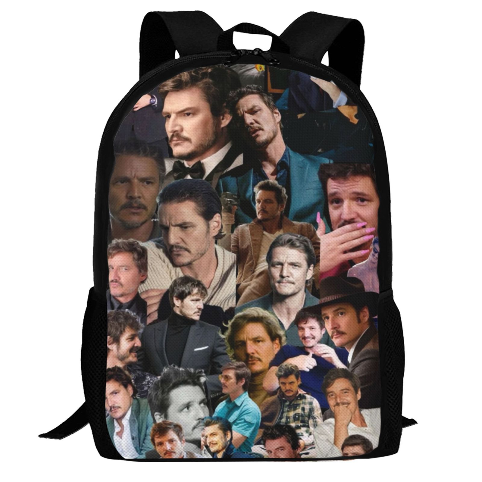Pedro Pascal Backpack,3d Print Laptop Backpack Lightweight Casual ...