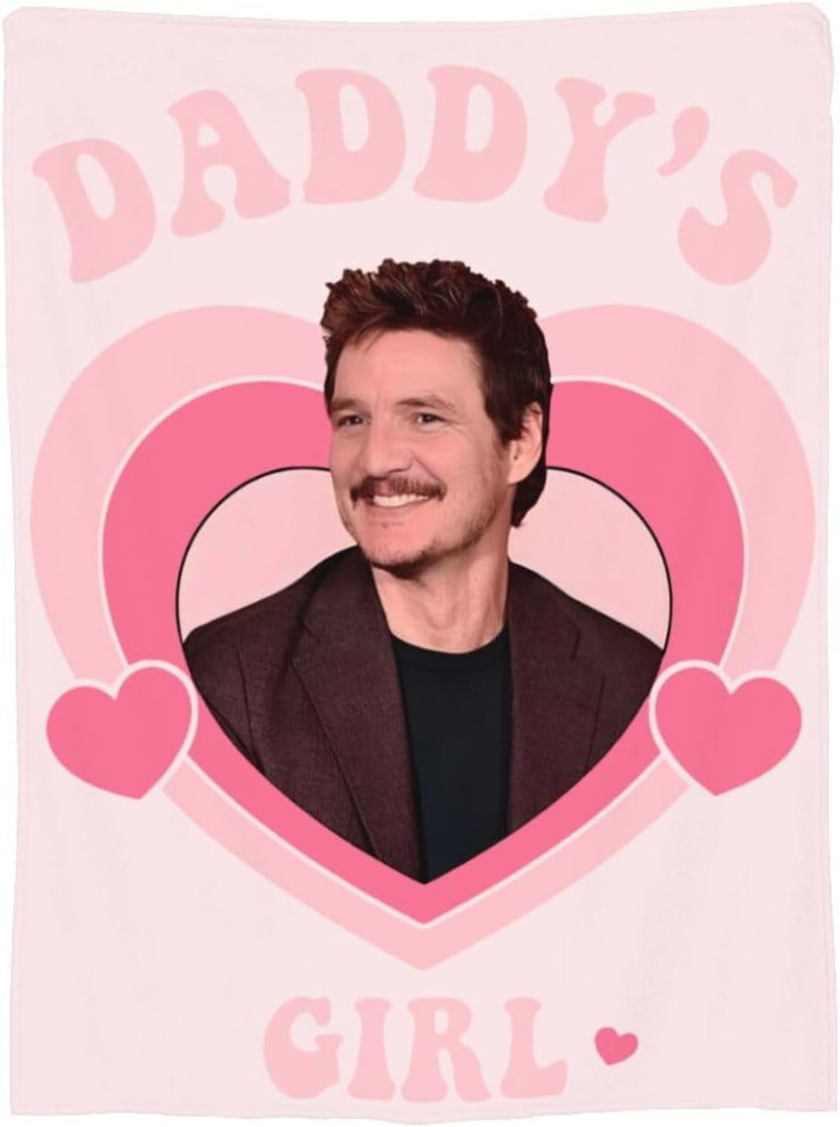 Pedro Pascal Blanket, Funny Aesthetics Graphic Throw, Soft All Season ...