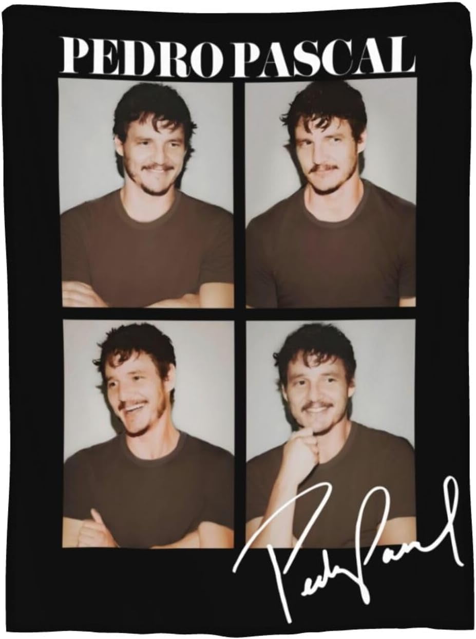 Pedro Pascal Blanket, Novelty Aesthetics Graphic Throw, Comfy All ...