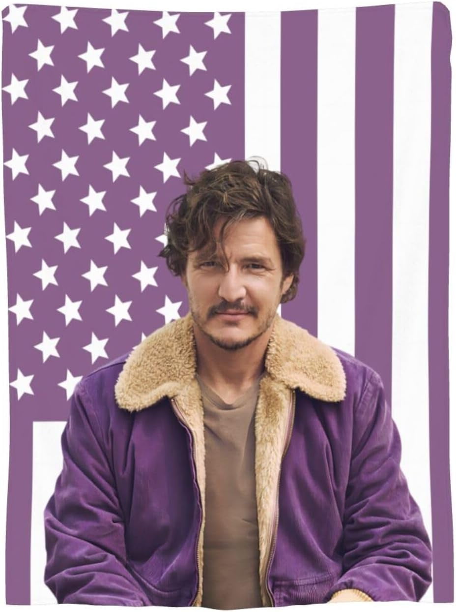 Pedro Pascal Blanket, Novelty Aesthetics Graphic Throw, Soft All Season ...