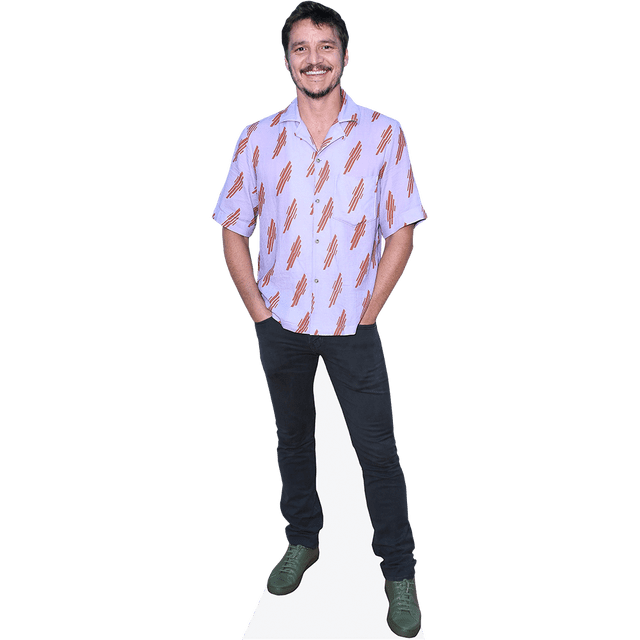 Pedro Pascal (Casual) Mini Cardboard Cutout Standee - Walmart.com