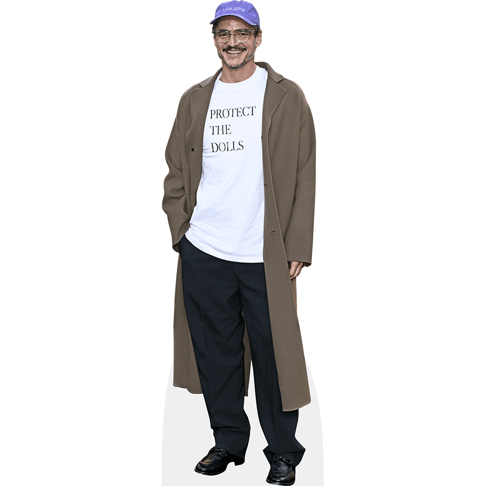 Pedro Pascal (Coat) Life Size Cutout. Standee. - Walmart.com