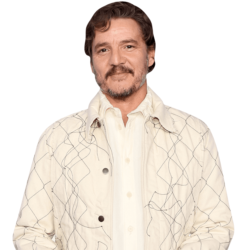 Pedro Pascal (Cream Outfit) Half Body Buddy Cutout - Walmart.com