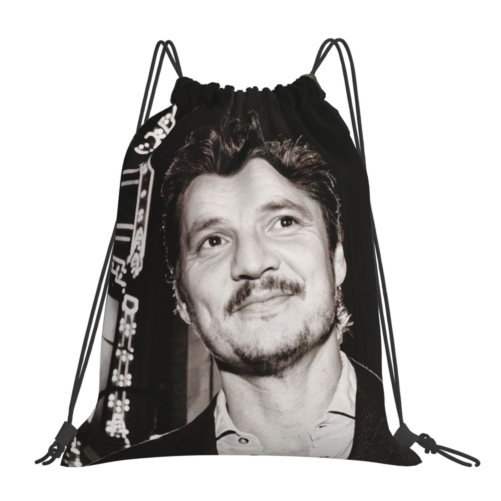 Pedro Pascal Drawstring Backpack Sport Gym Bag For Yoga Swimming ...