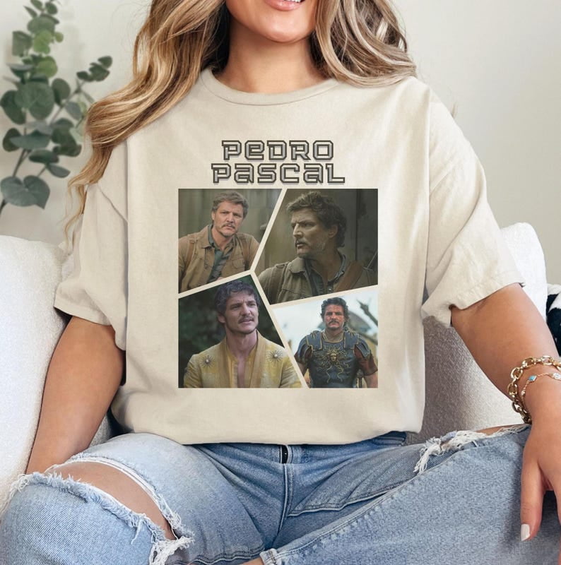 Pedro Pascal Fan Shirt, Retro Pedro Pascal Shirt, Pedro Pascal Shirt ...