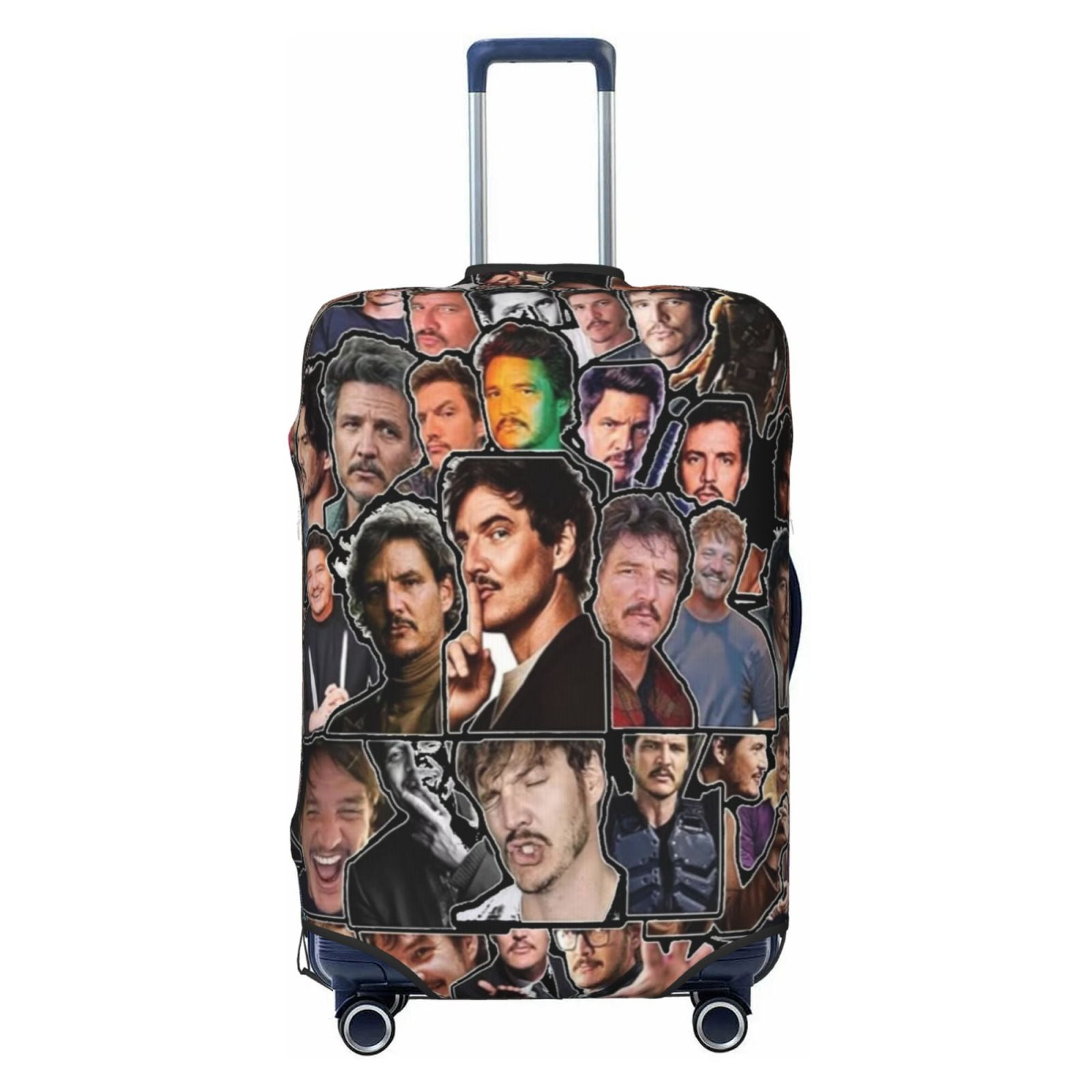 Pedro Pascal Luggage Cover Cartoon Suitcase Covers Elastic Dustproof ...