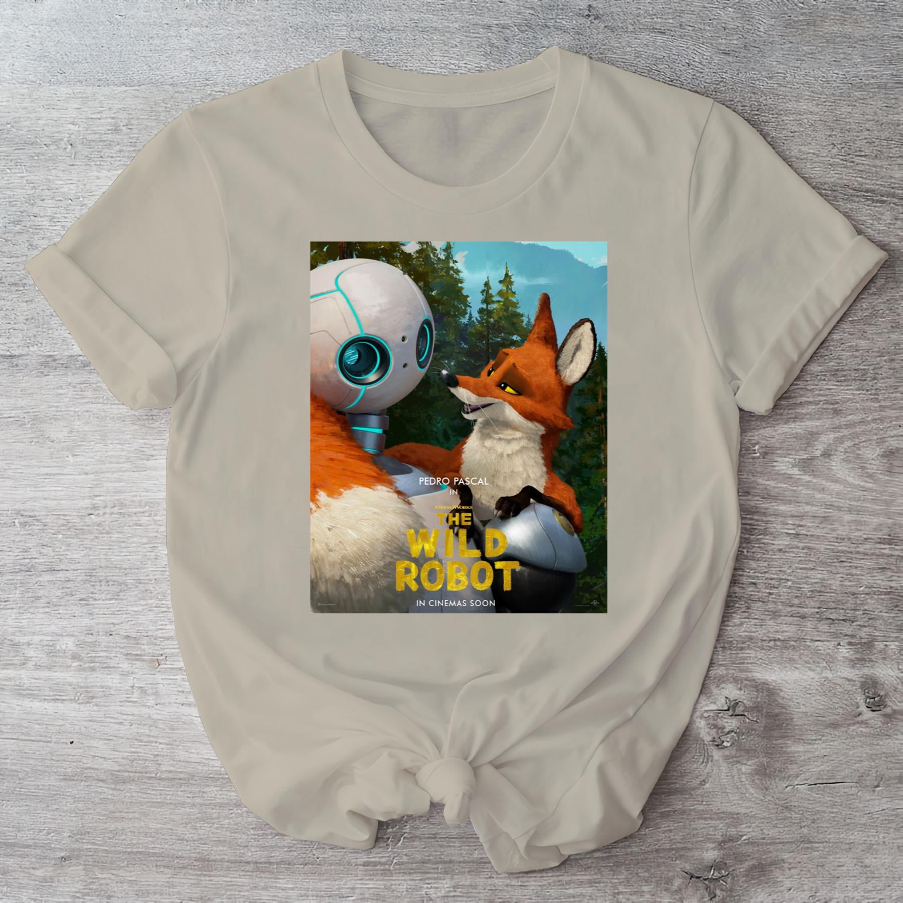 Pedro Pascal Posters For Dreamworks The Wild Robot Releasing In ...