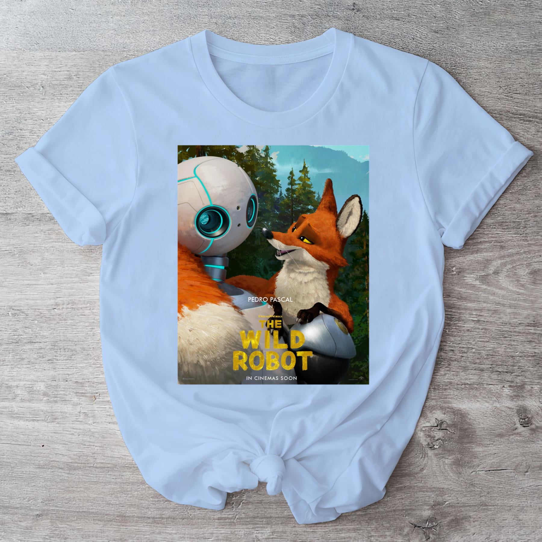 Pedro Pascal Posters For Dreamworks The Wild Robot Releasing In ...