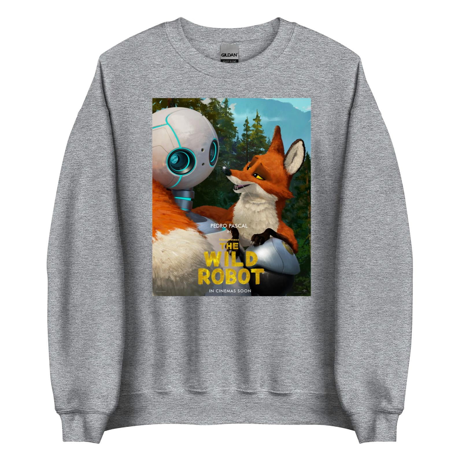 Pedro Pascal Posters For Dreamworks The Wild Robot Releasing In ...