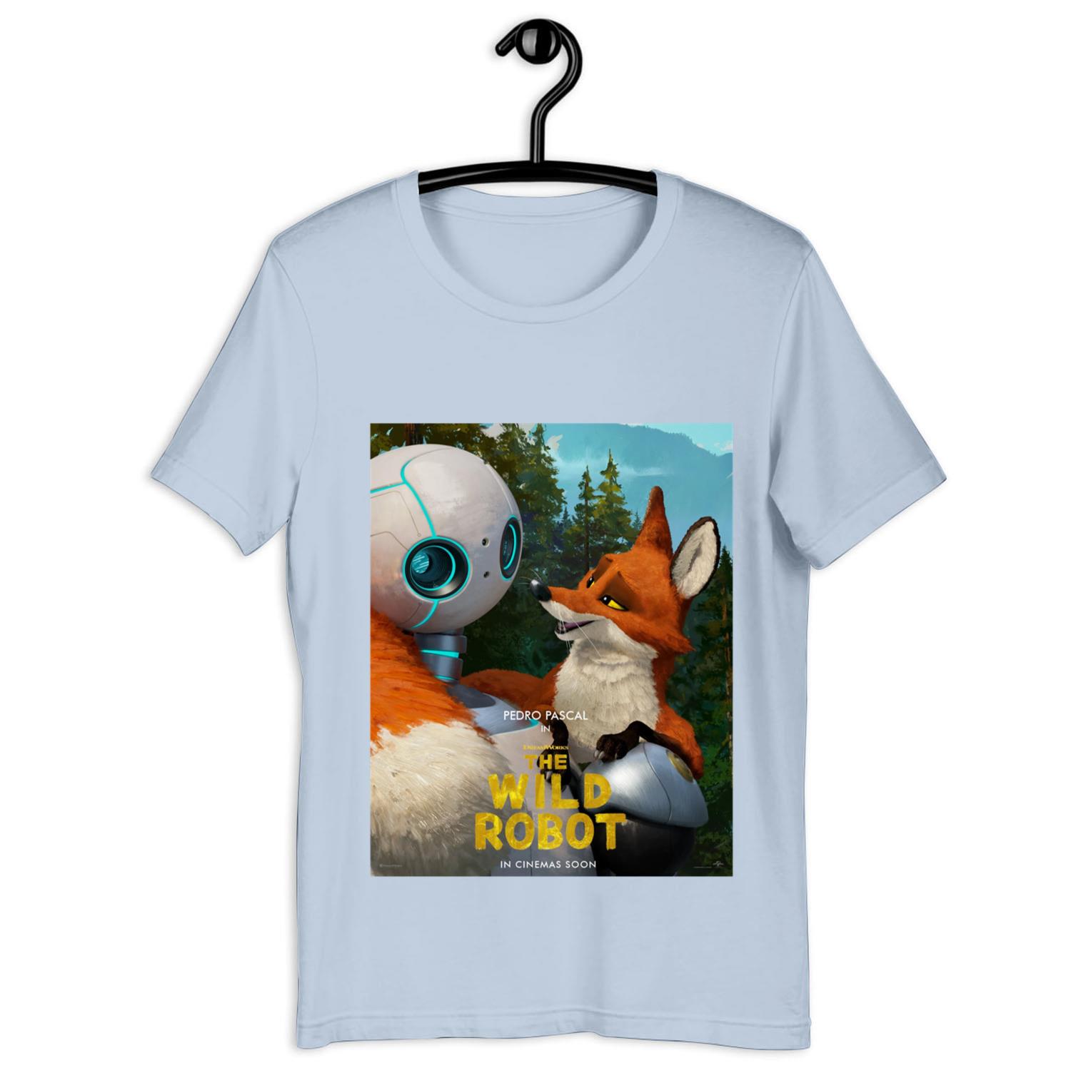 Pedro Pascal Posters For Dreamworks The Wild Robot Releasing In ...