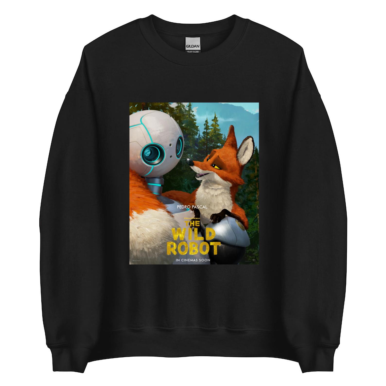 Pedro Pascal Posters For Dreamworks The Wild Robot Releasing In ...