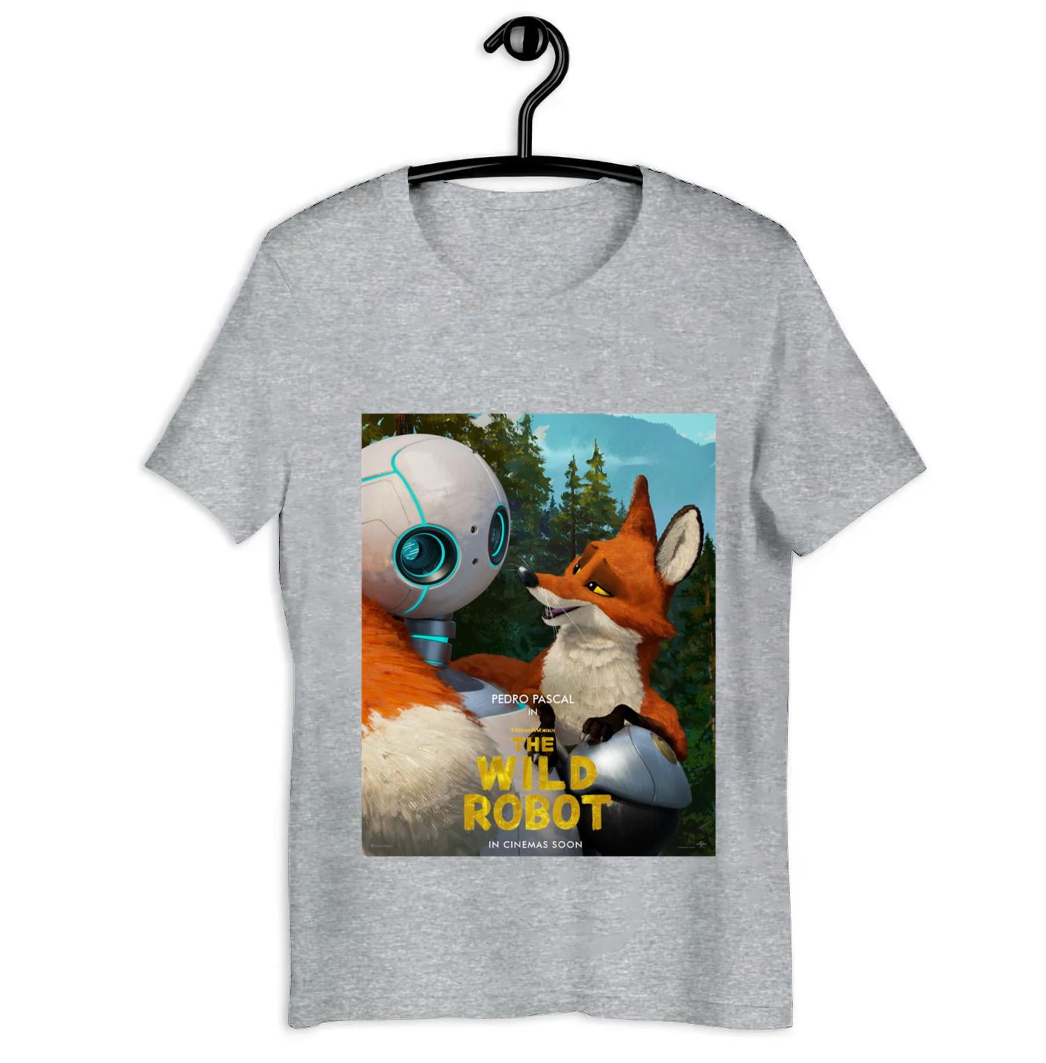 Pedro Pascal Posters For Dreamworks The Wild Robot Releasing In ...