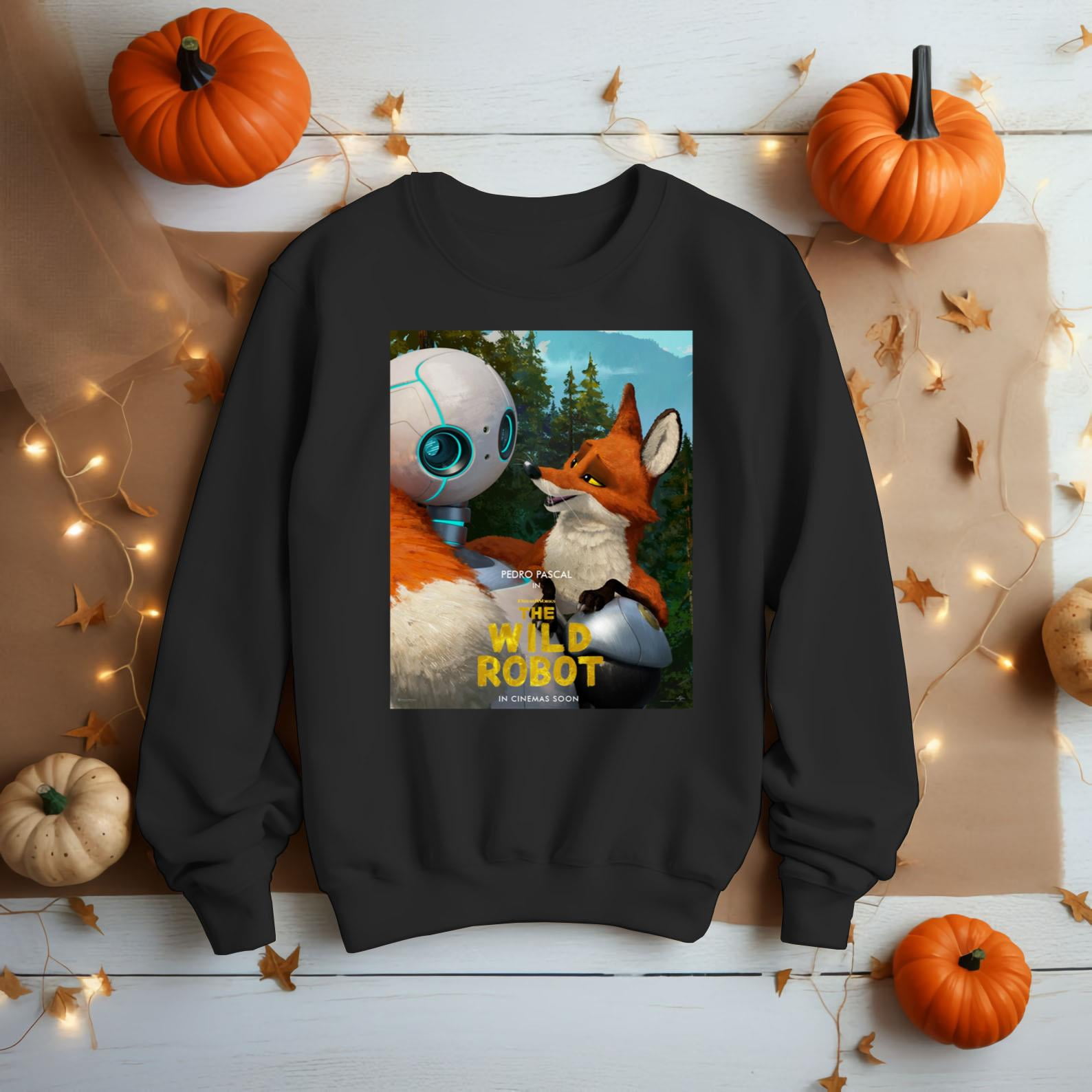 Pedro Pascal Posters For Dreamworks The Wild Robot Releasing In ...