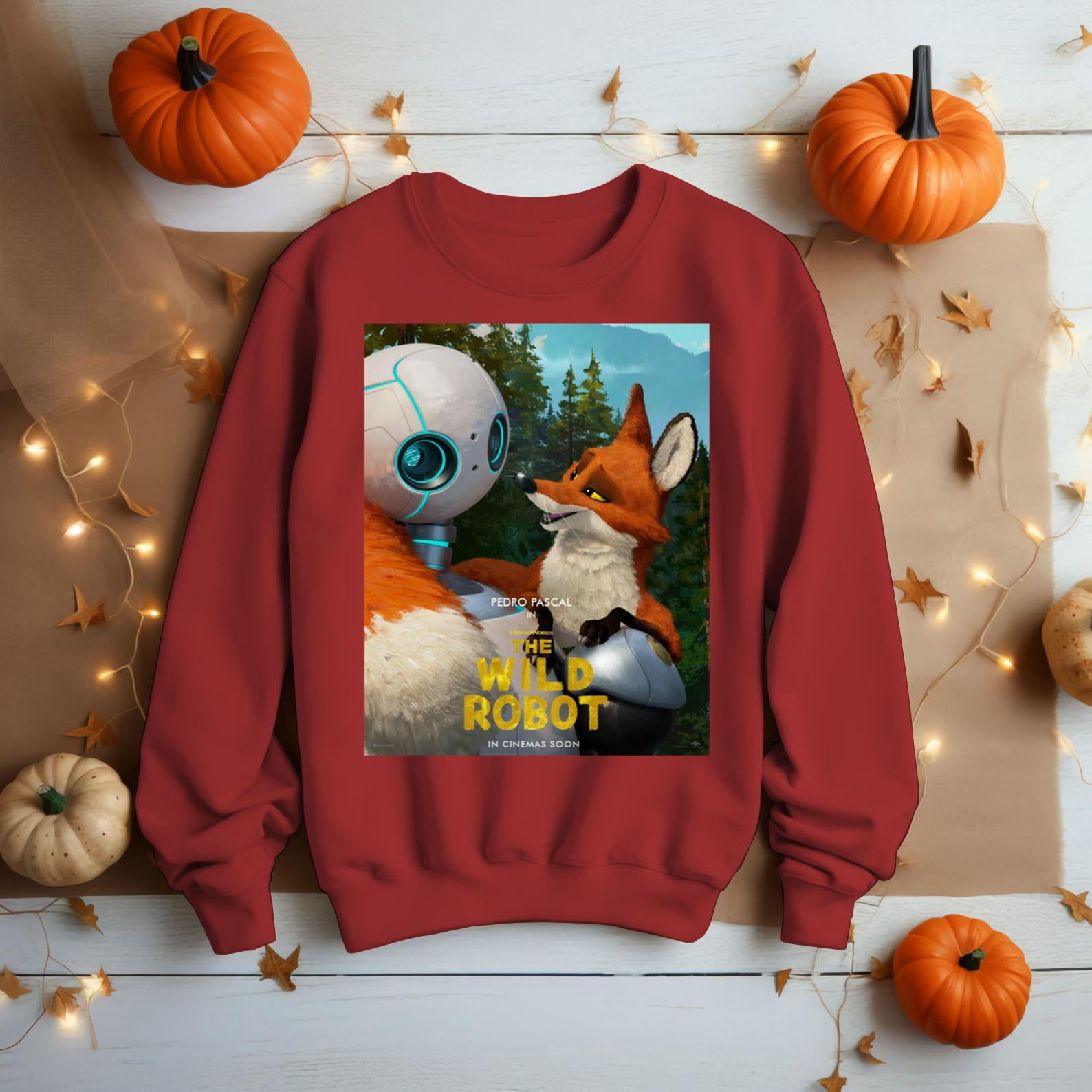 Pedro Pascal Posters For Dreamworks The Wild Robot Releasing In ...