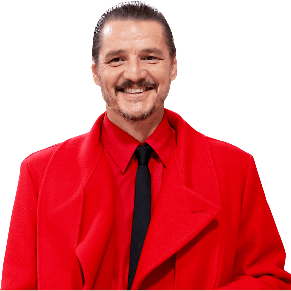 Pedro Pascal (Red Coat) Half Body Buddy Cutout - Walmart.com