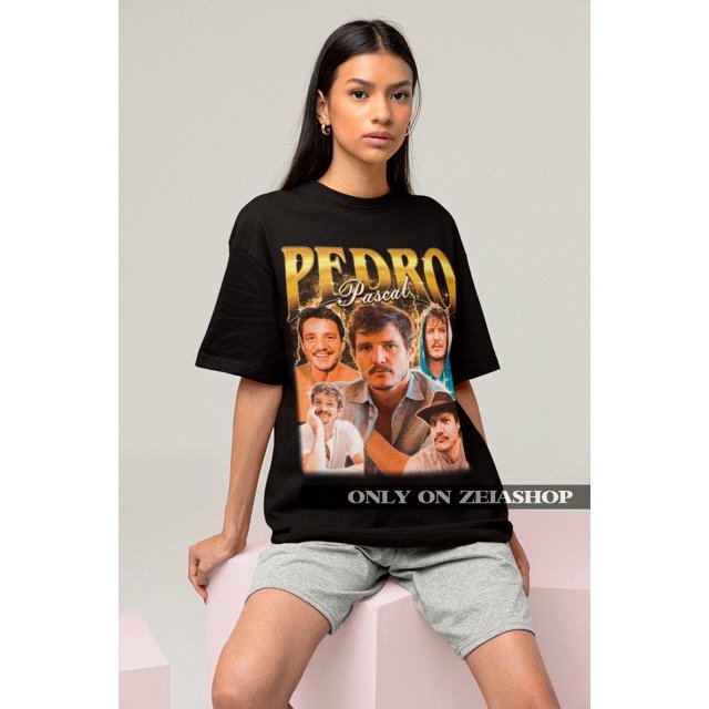 Pedro Pascal Retro Bootleg Shirt - Pedro Pascal 90s T-shirt - Javier ...