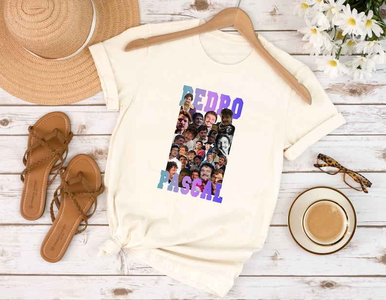 Pedro Pascal Shirt Gift For Fans, 90s Movie Actor Shirt, 90s Movie ...