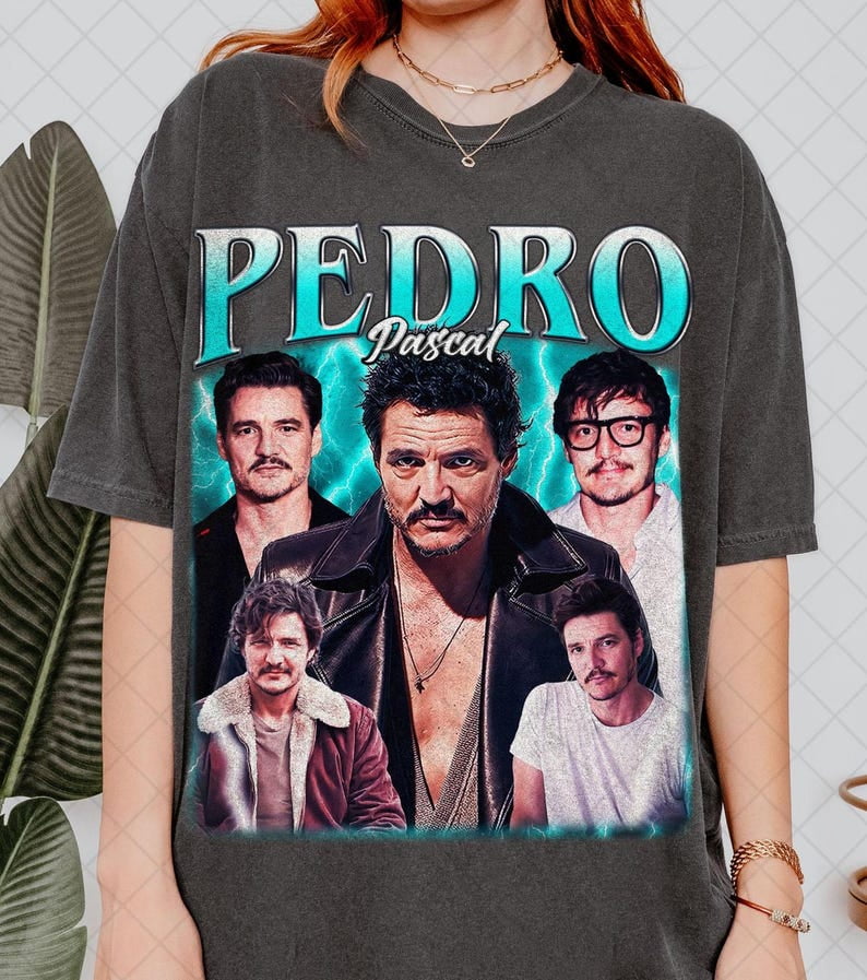 Pedro Pascal Shirt, Pedro Pascal Fan T-Shirt, Actor Shirt, Pedro Pascal ...
