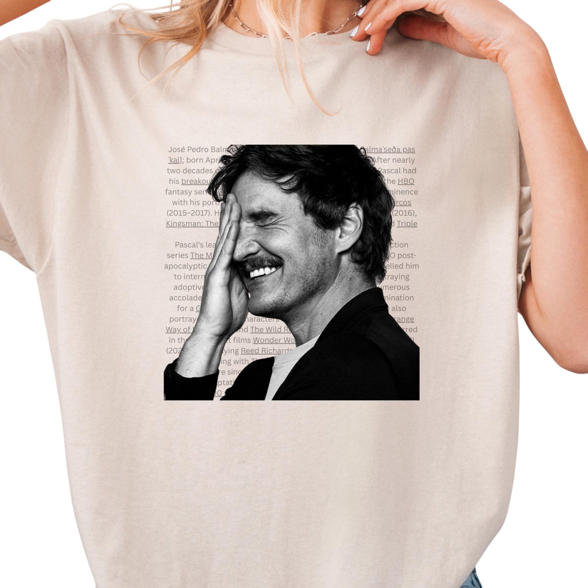 Pedro Pascal Shirt, Pedro Pascal Fan Tee, Pedro Pascal Shirt, Pedro ...